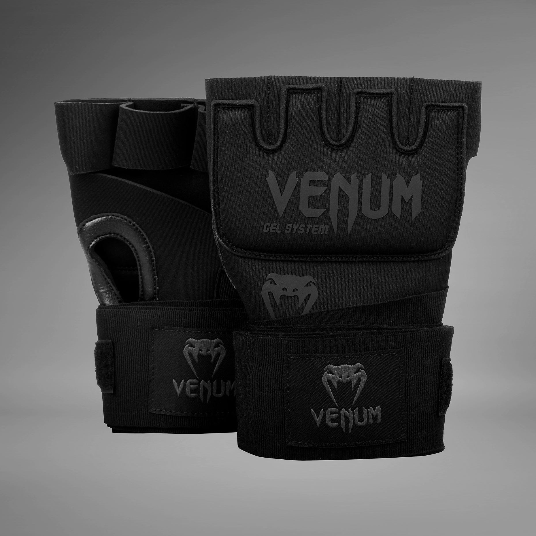 Venum Gel Kontact Quick Wraps - Black/Black - Venum Asia