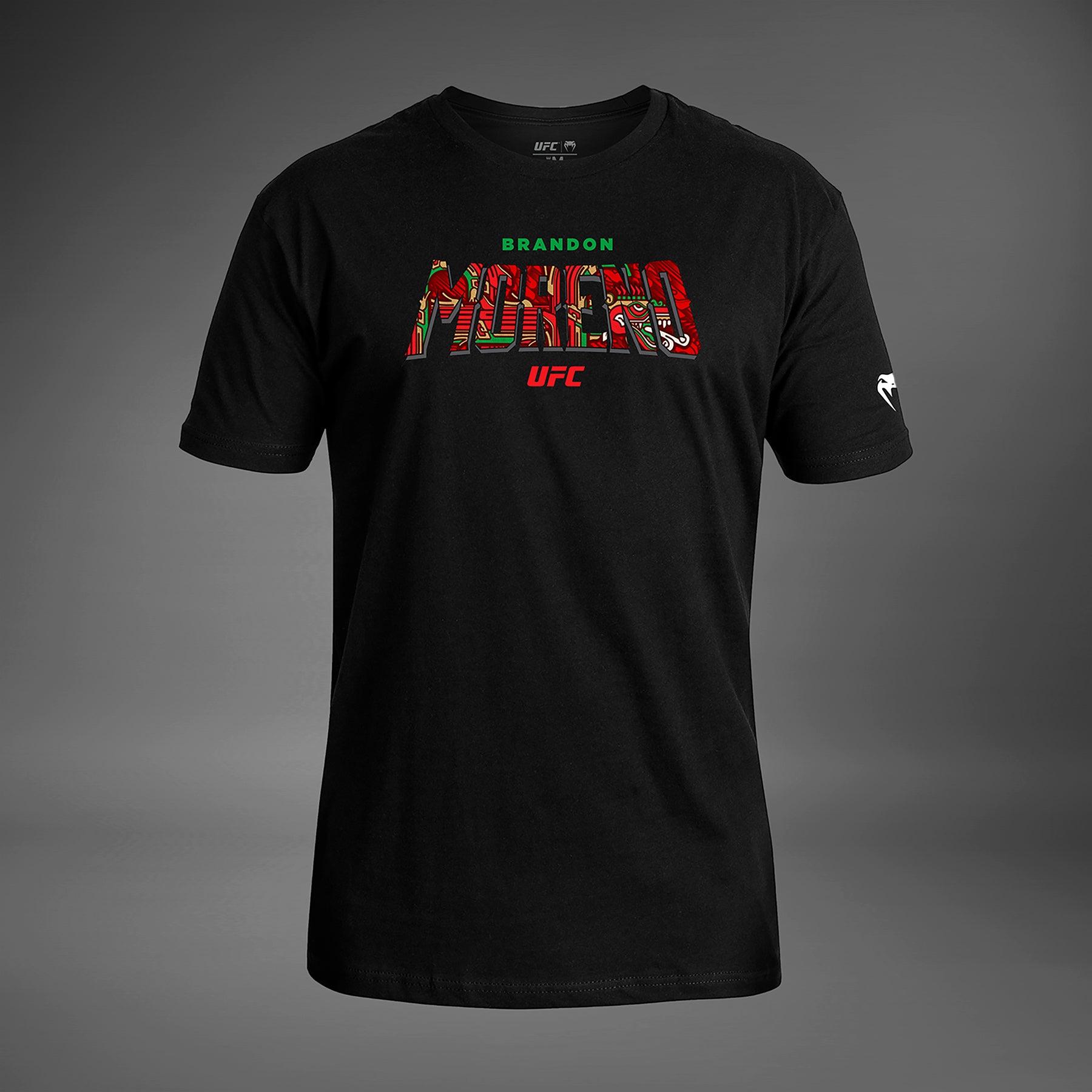 Men's UFC Unrivaled by Venum Black Brandon Moreno T-Shirt - Venum Asia