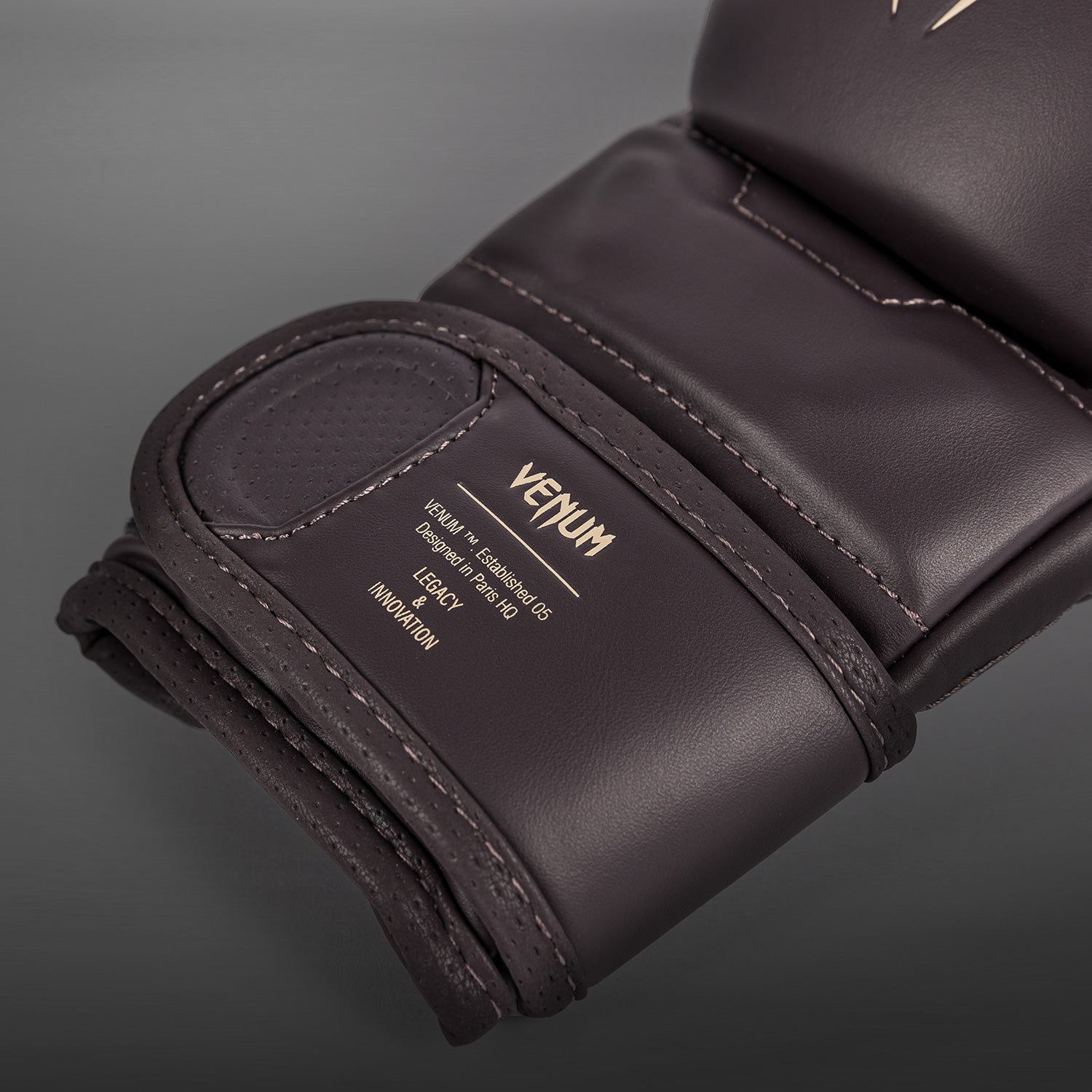 Venum Impact Evo MMA Sparring Gloves - Chocolate - Venum Asia