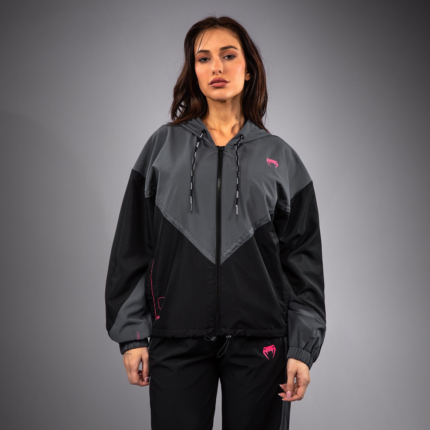 Venum Tactical XT Track Jacket - Black/Storm Grey - Venum Asia