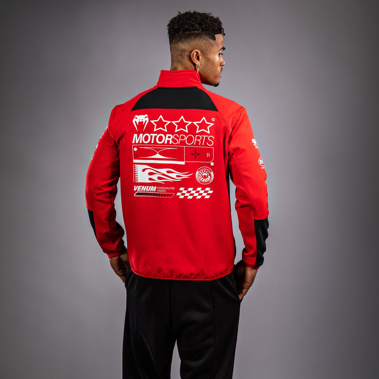 Venum Motorsport Softshell Jacket - Racer Red - Venum Asia
