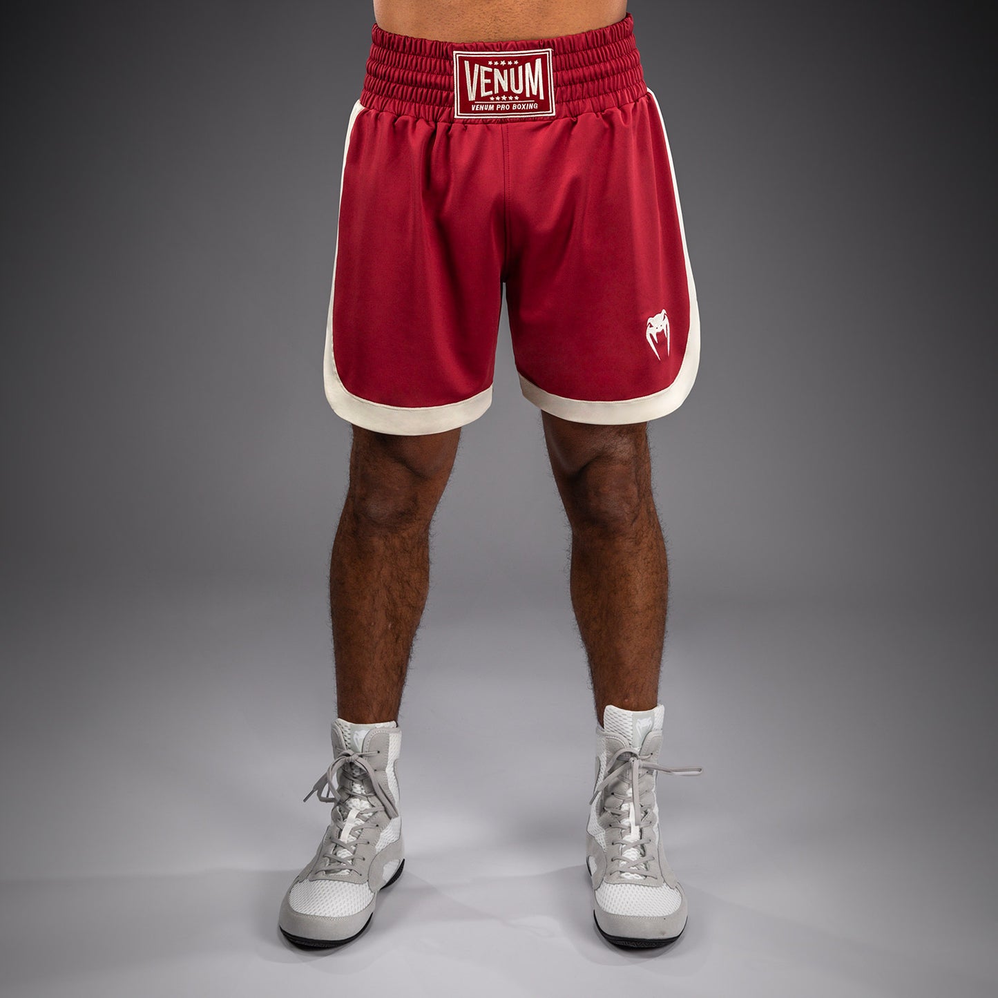 Venum Classic Boxing Shorts – Ruby Red/Ivory - Venum Asia