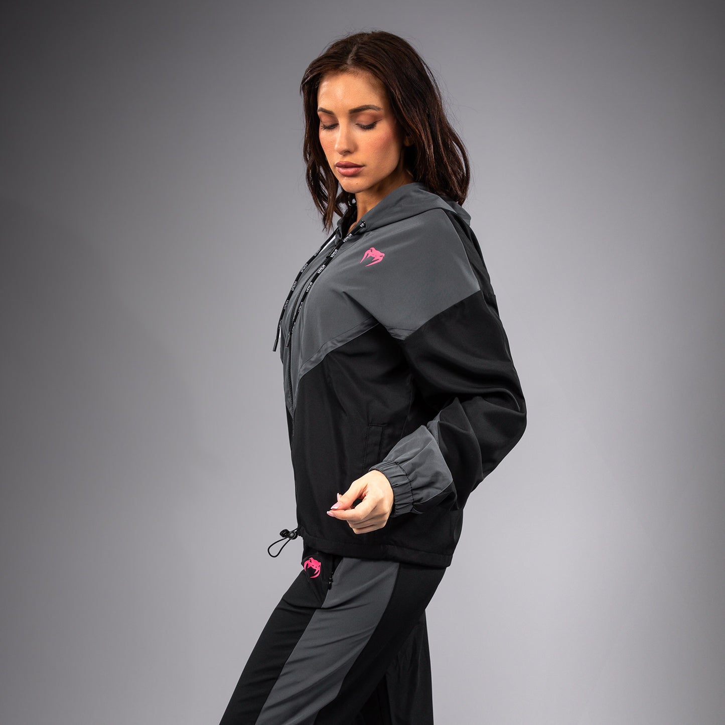 Venum Tactical XT Track Jacket - Black/Storm Grey - Venum Asia
