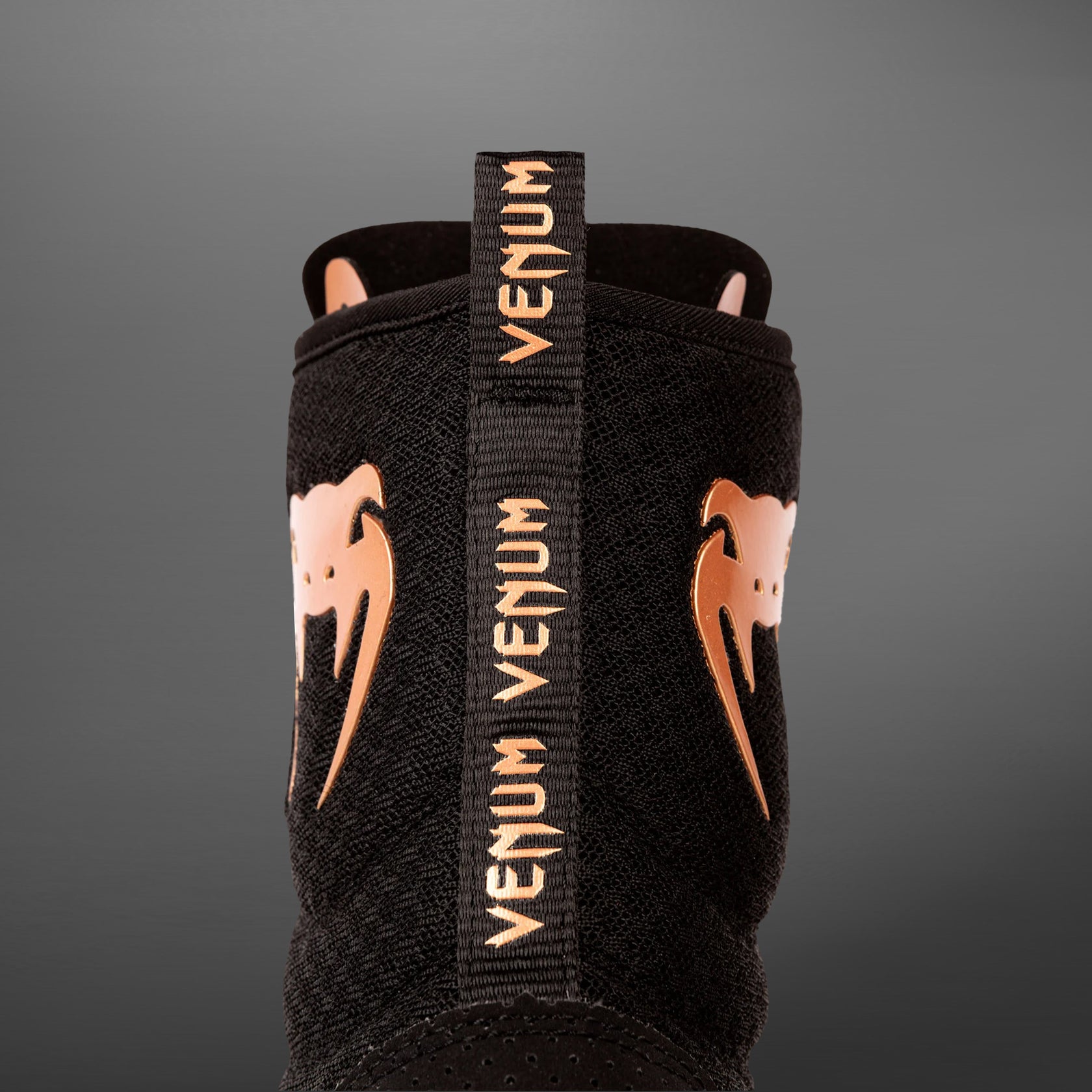Venum Elite Boxing Shoes – Black/Bronze - Venum Asia