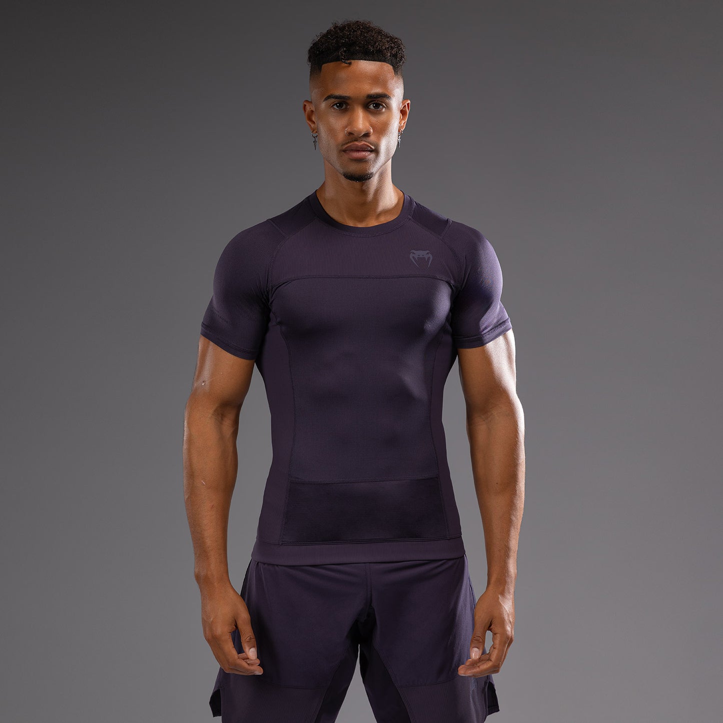 Venum G-Fit Air Men's Short Sleeve Rashguard - Deep Purple - XL - Venum ...