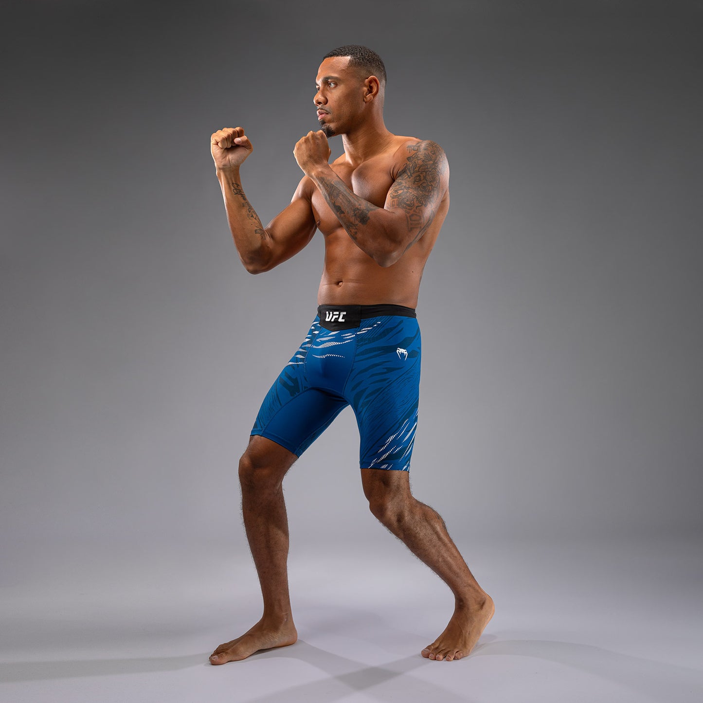 UFC Fusion by Venum Authentic Fight Night Men’s Vale Tudo Short - Blue ...