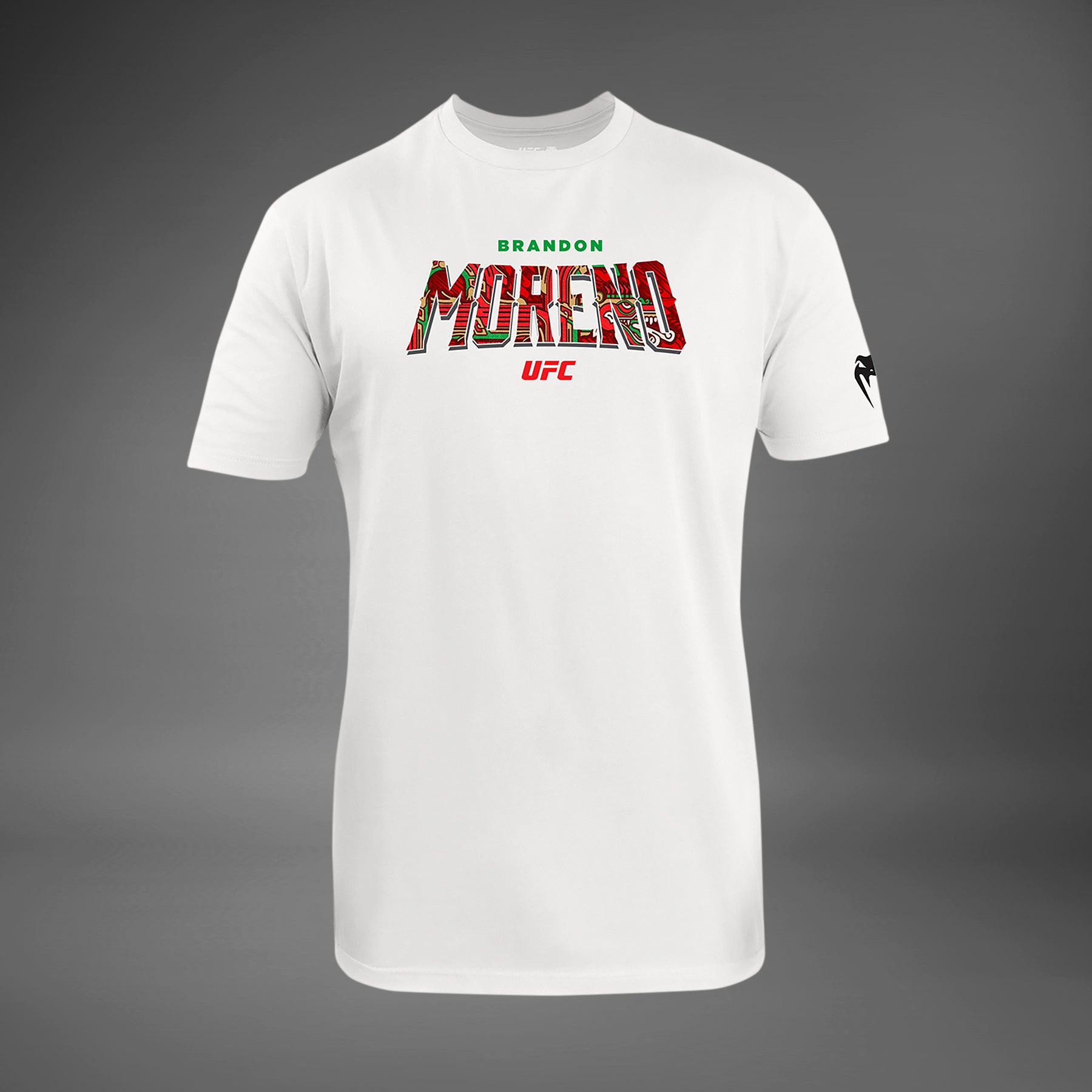 Men's UFC Unrivaled by Venum White Brandon Moreno T-Shirt - Venum Asia