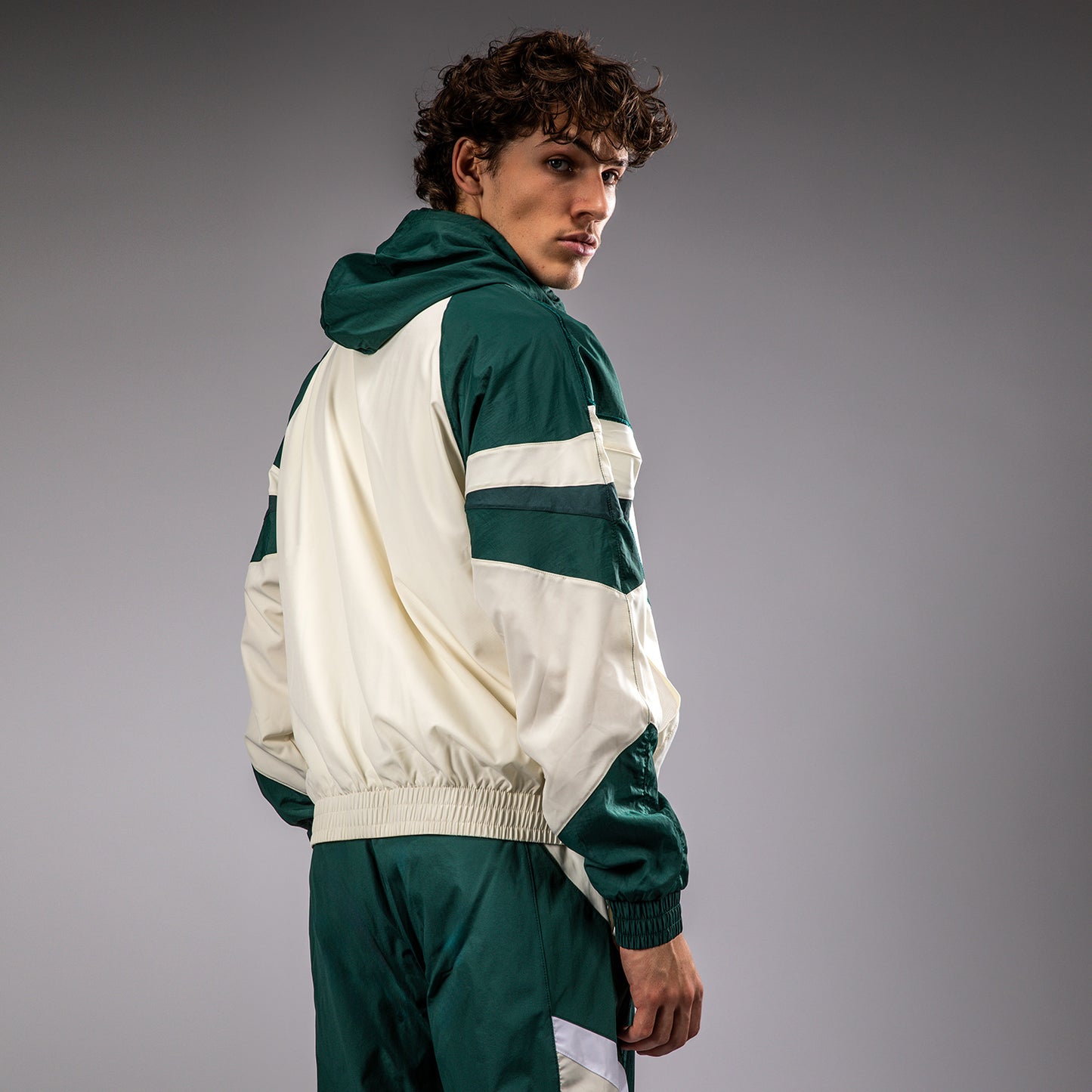 Venum Attack 90 Tracksuit Jacket - Forest Green/Ice - Venum Asia
