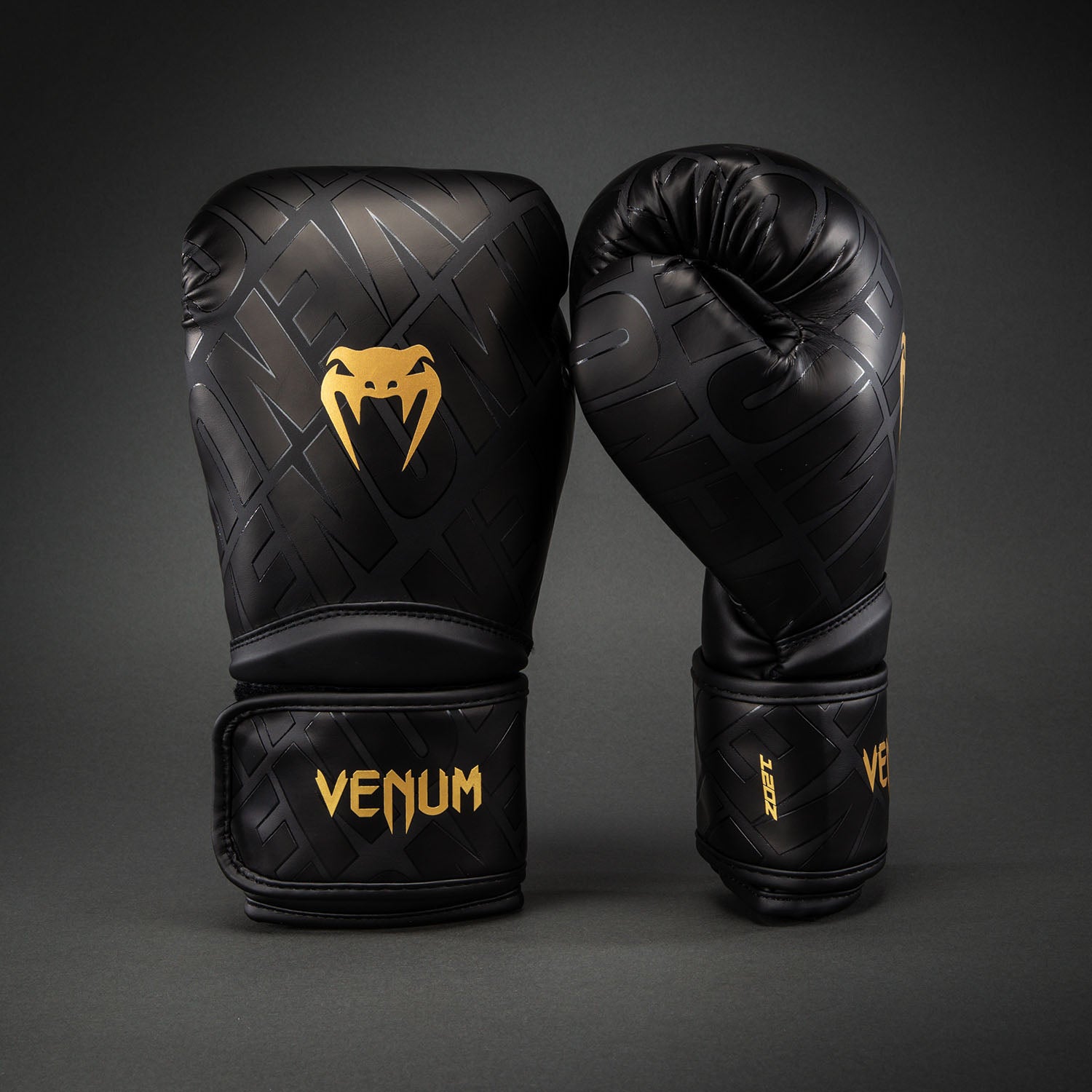 Venum Contender 1.5 XT 3D Boxing Gloves - Black/ Gold - Venum Asia