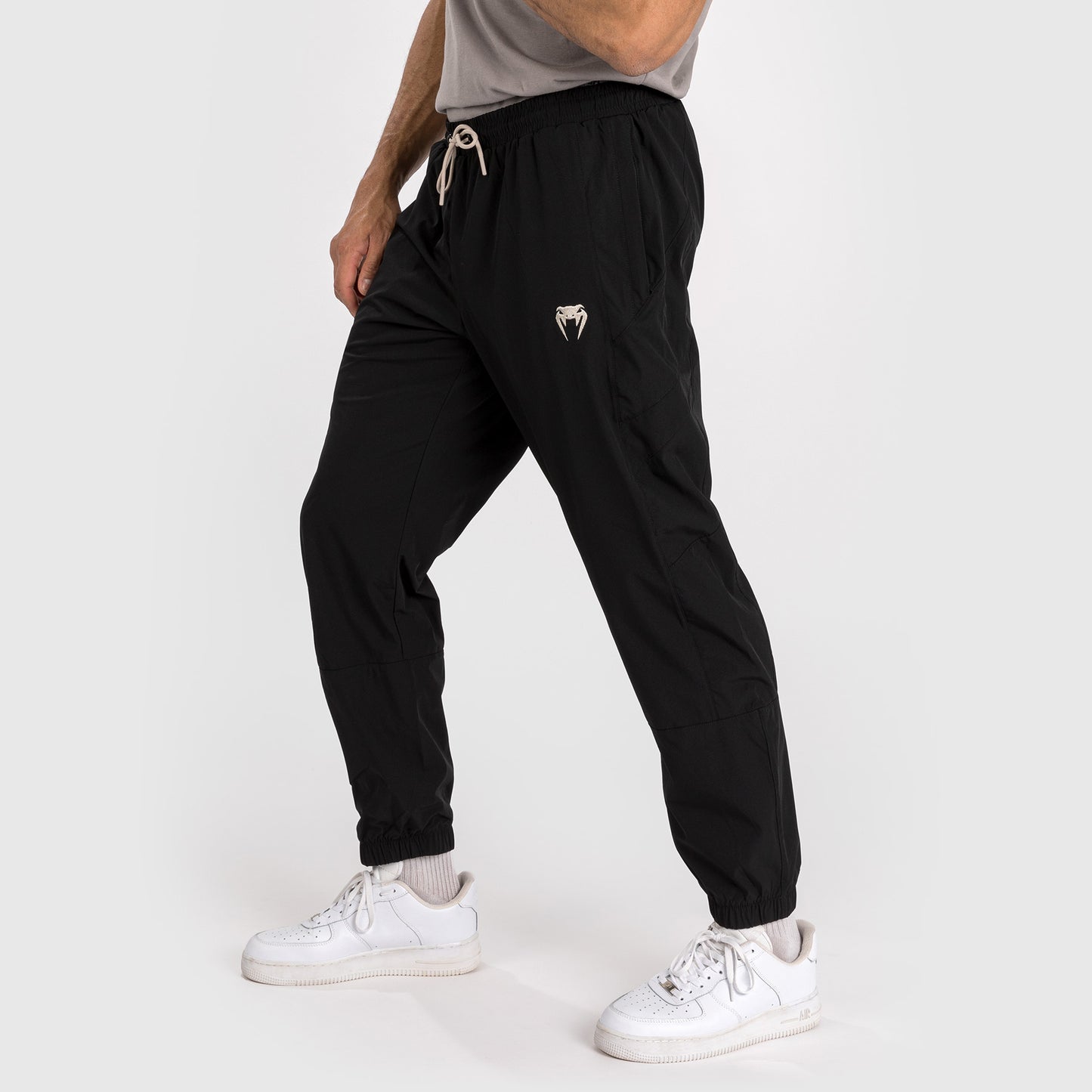 Venum Attack 90 Tracksuit Pants - Black/White - Venum Asia