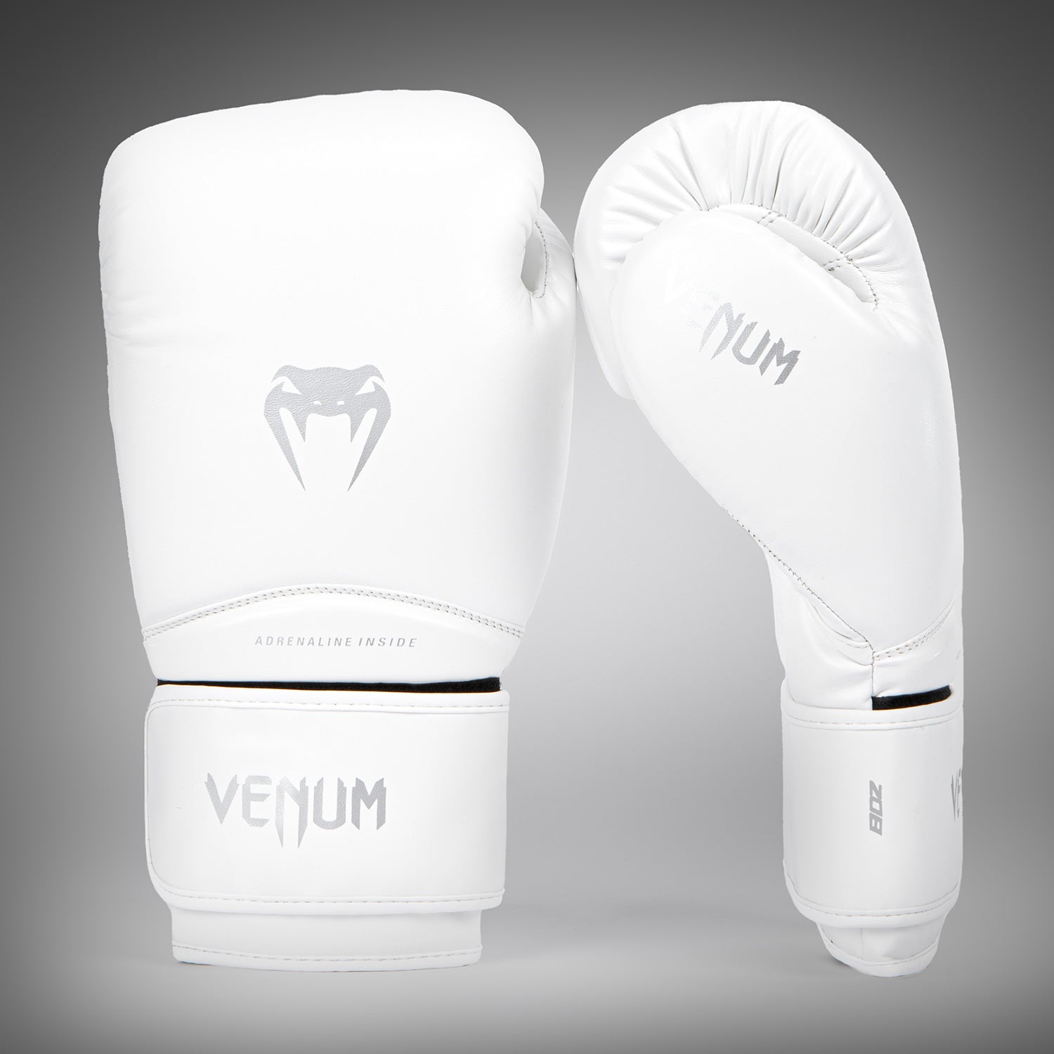 Venum Contender 1.5 Boxing Gloves - White/Silver - Venum Asia