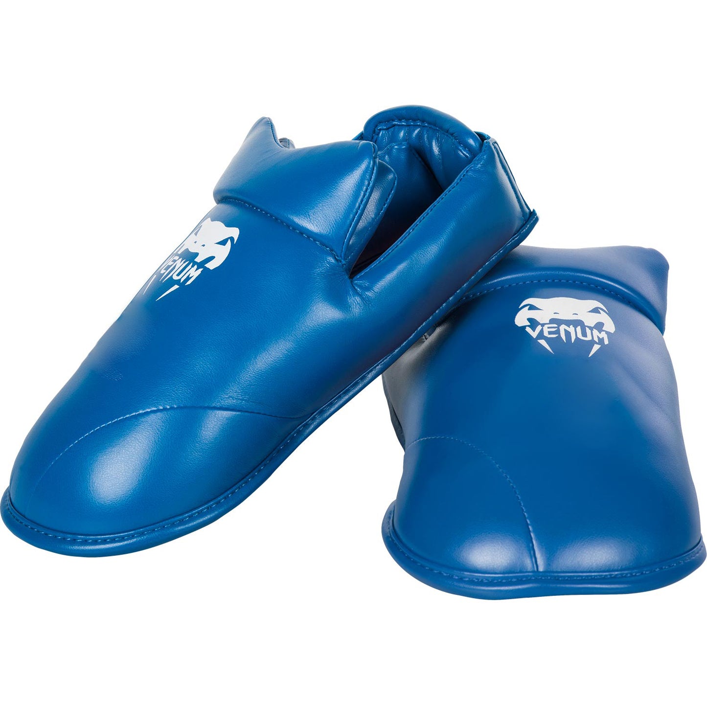 Venum Karate Shin Pad & Foot Protector - Blue - Venum Asia