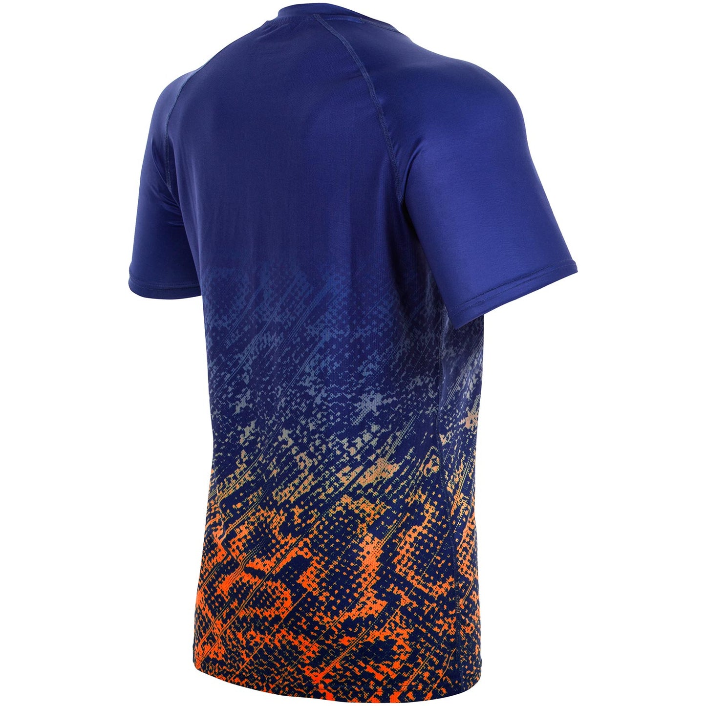 Venum Tropical Dry Tech T-Shirt - Blue/Orange - Venum Asia