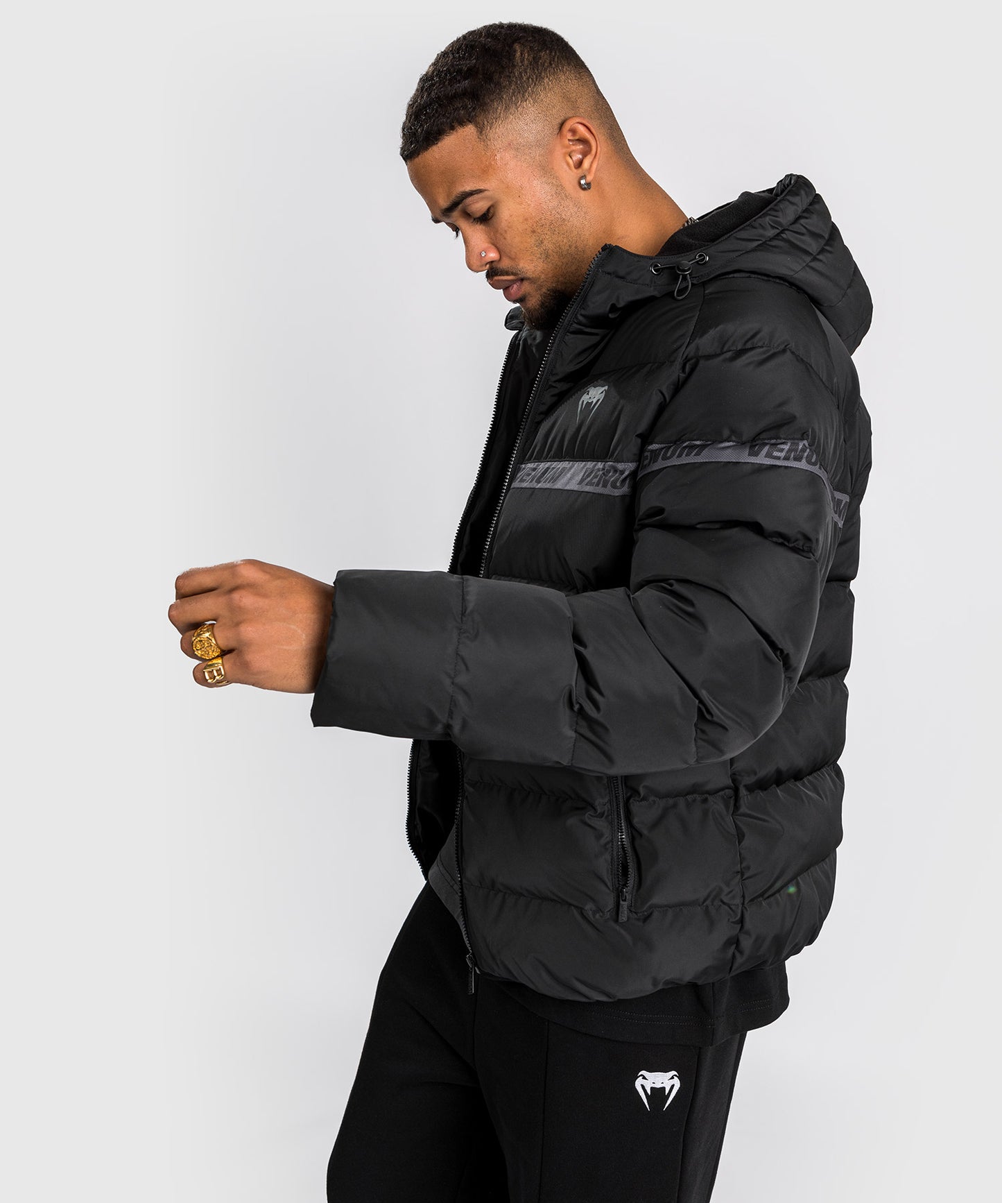 Venum Elite4 Down Jacket - Black - UNISEX - Venum Asia