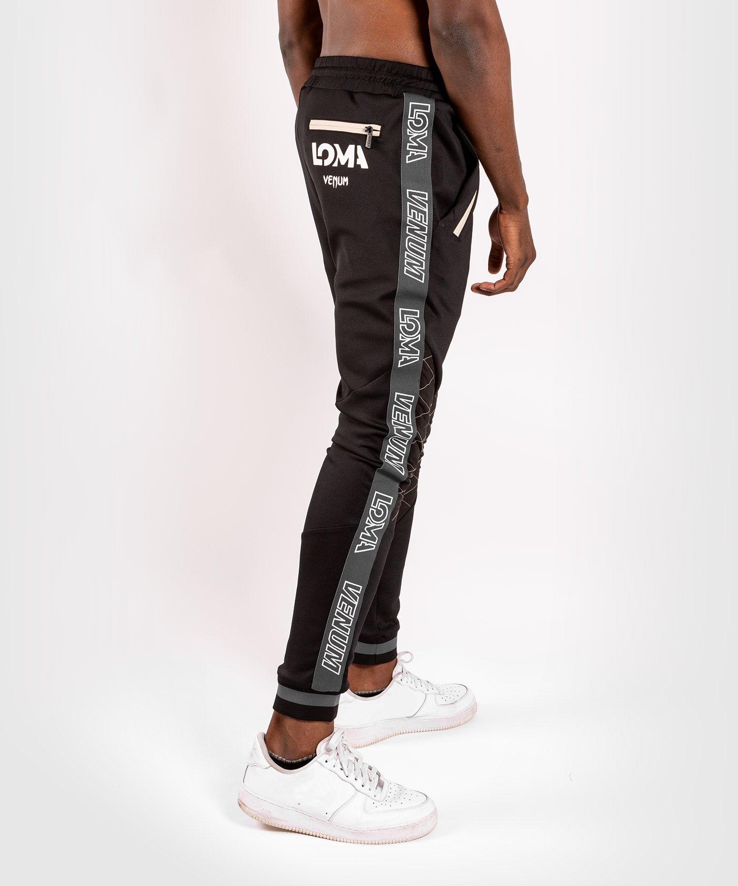 Venum Arrow Loma Signature Collection Joggers - Black/White - Venum Asia