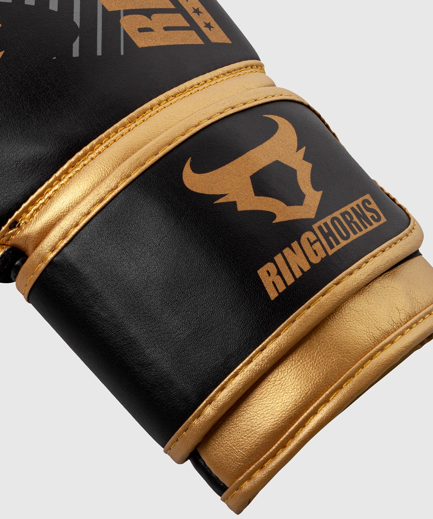 Ringhorns Charger MX Boxing Gloves - Black/Gold - Venum Asia