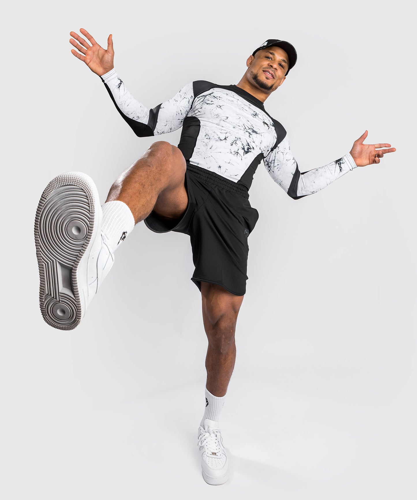 Venum G-Fit Marble Rashguard - Long Sleeves - Marble - Venum Asia