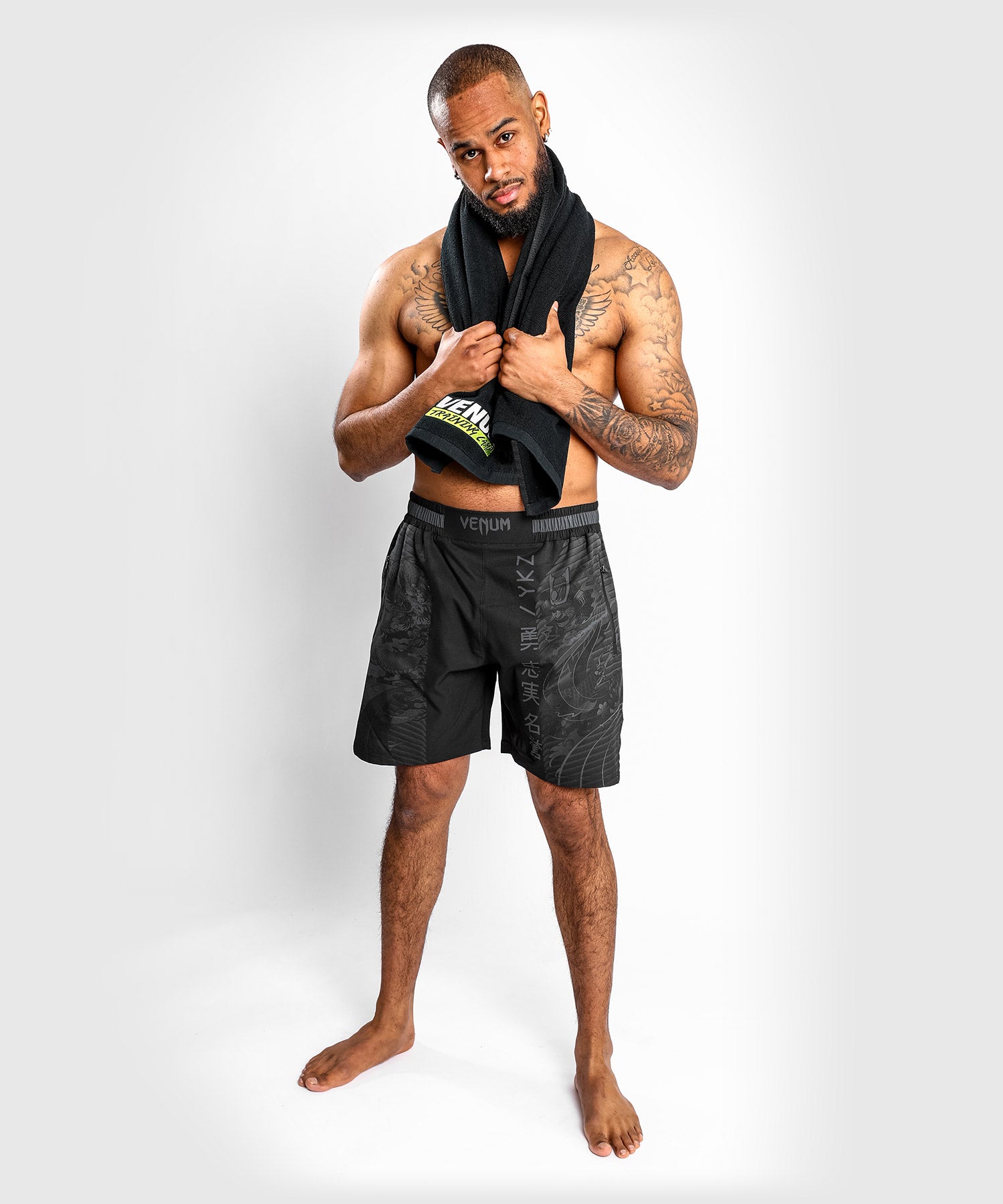 Venum YKZ21 Training Shorts – Black/Black - Venum Asia