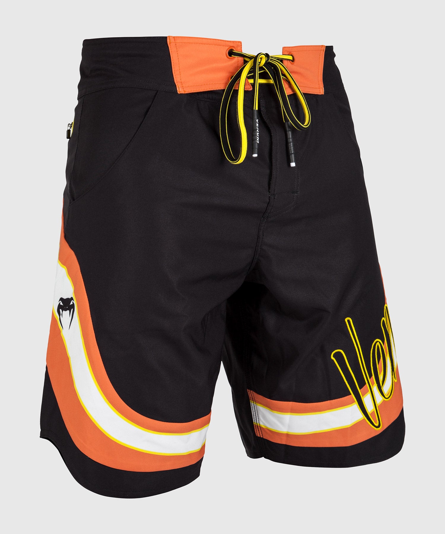 Venum Cutback Boardshorts - Black/Yellow - Venum Asia