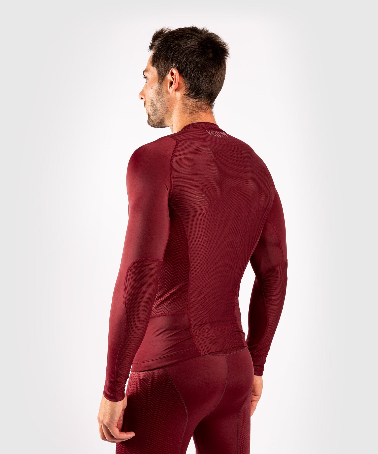 Venum G-Fit Rashguard - Long Sleeves - Burgundy - Venum Asia
