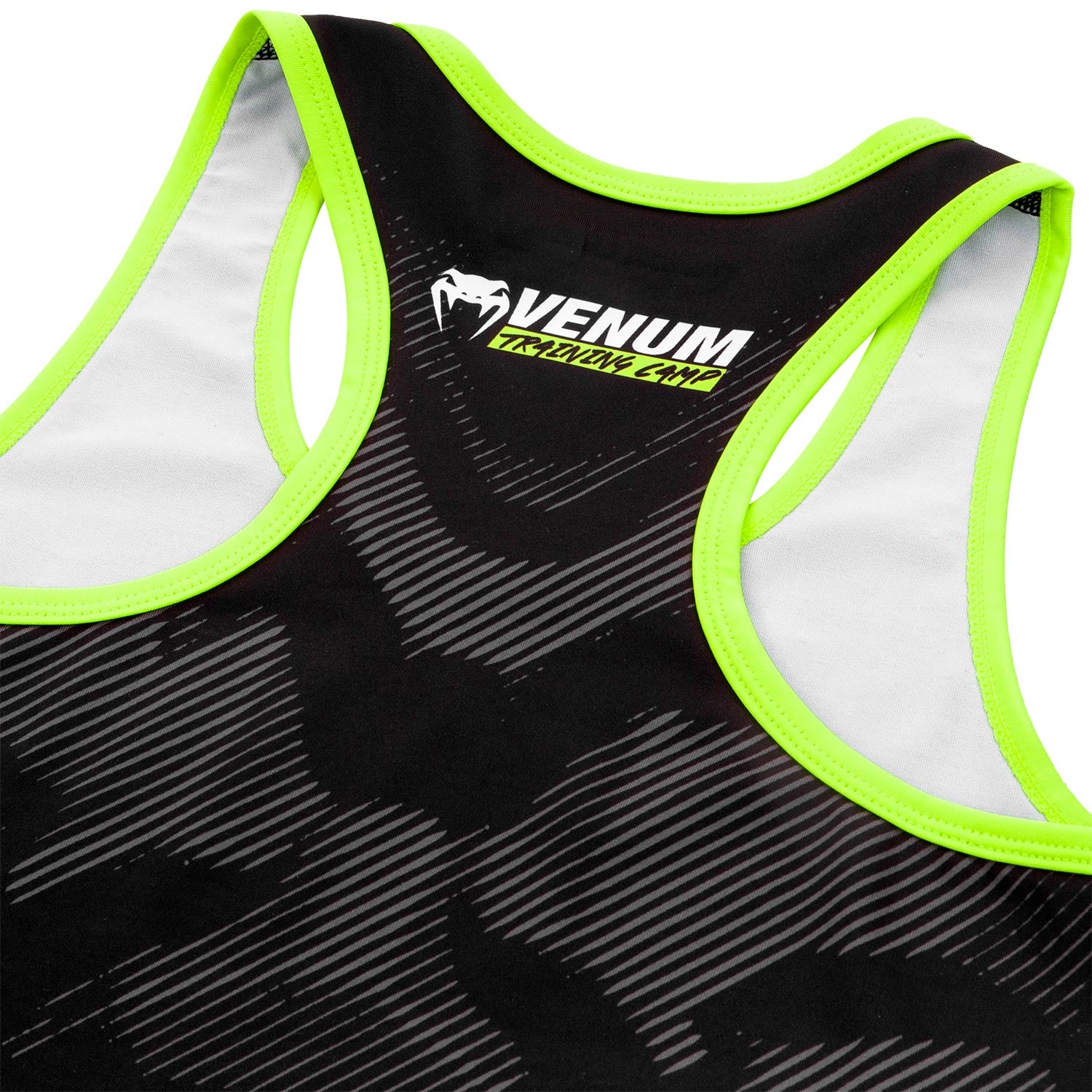 Venum Training Camp 2.0 Tank Top - Black/Neo Yellow - For Women - Venum ...