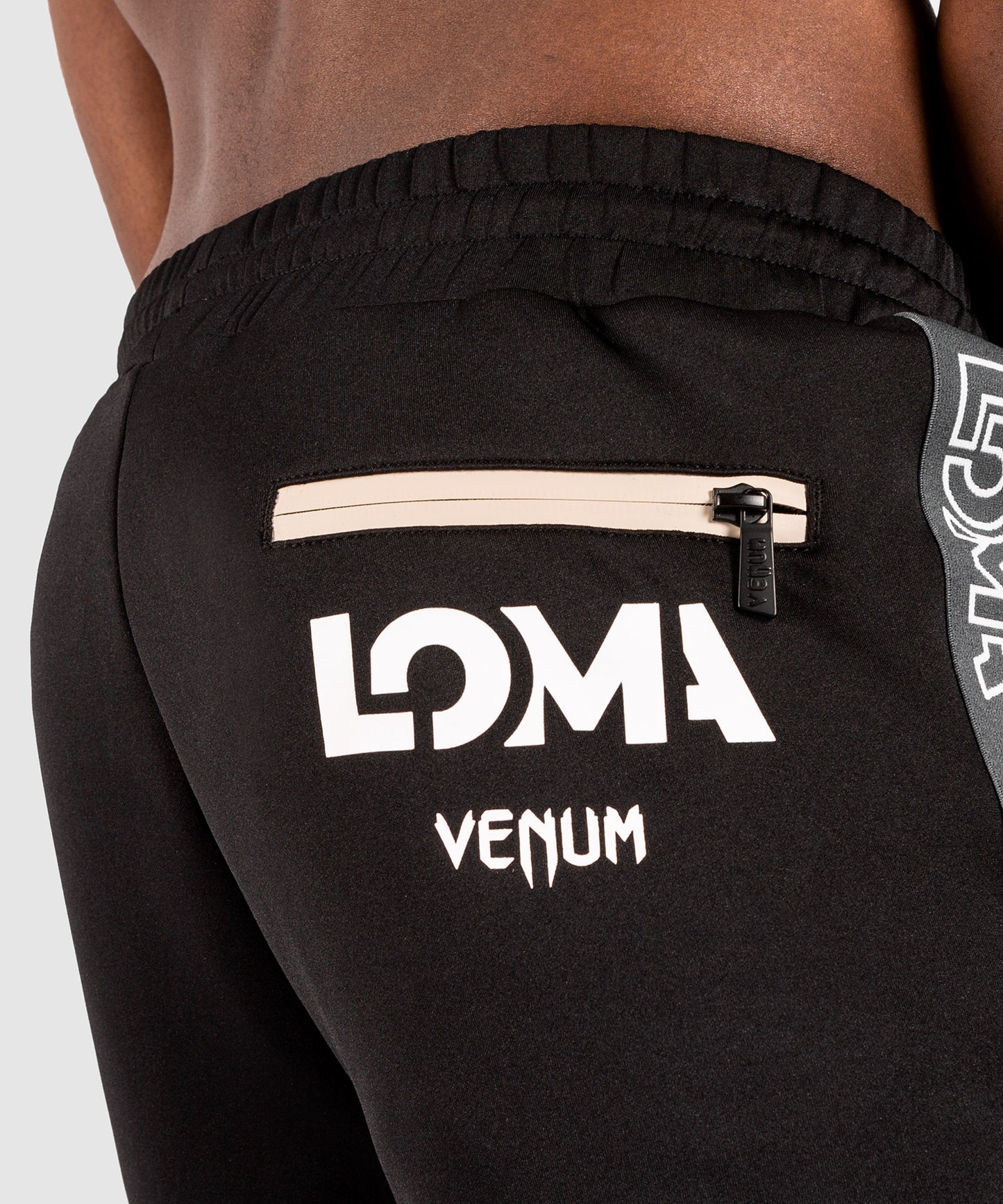 Venum Arrow Loma Signature Collection Joggers - Black/White - Venum Asia