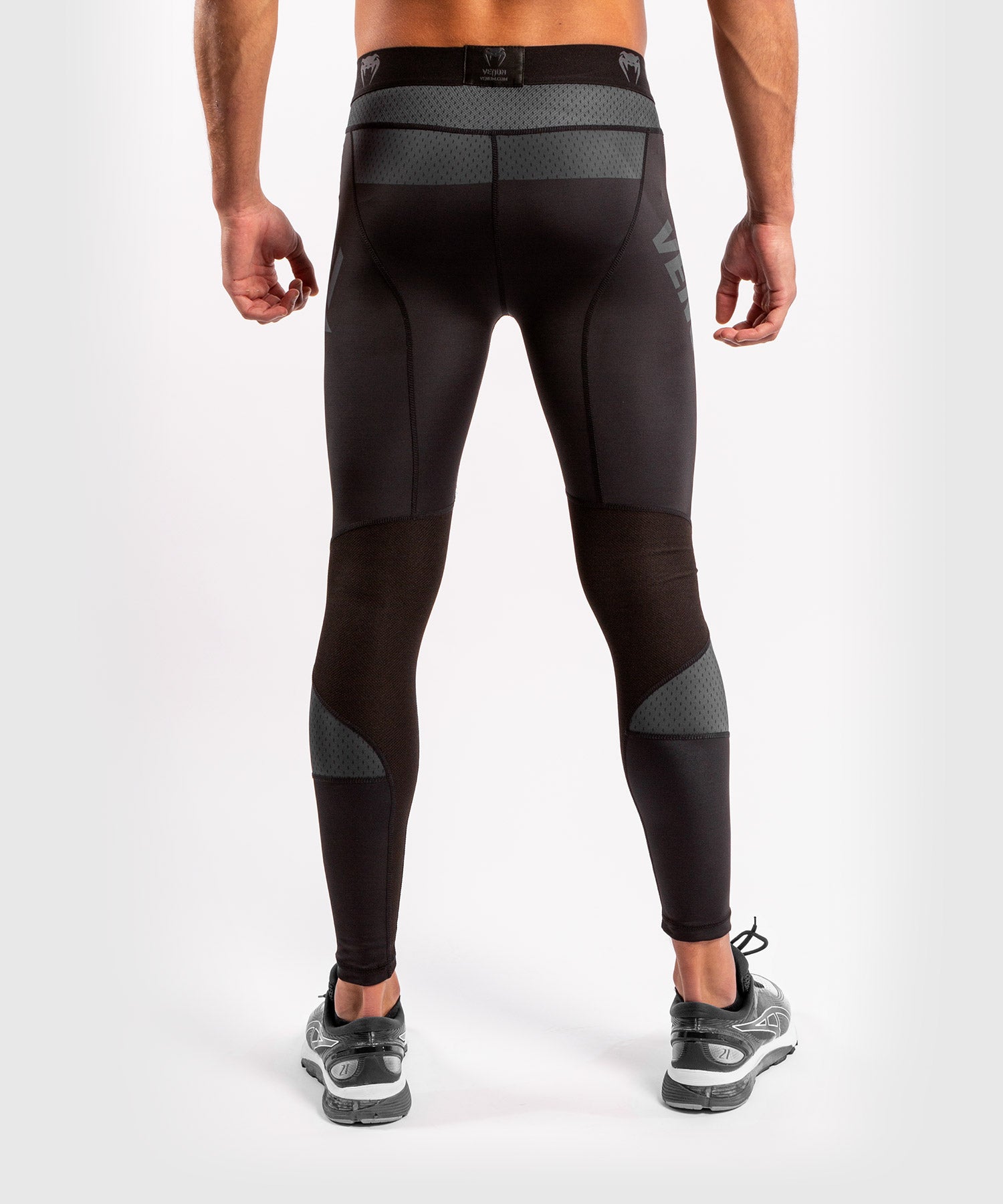 Venum ONE FC Impact Compression Tights - Black/Black - Venum Asia