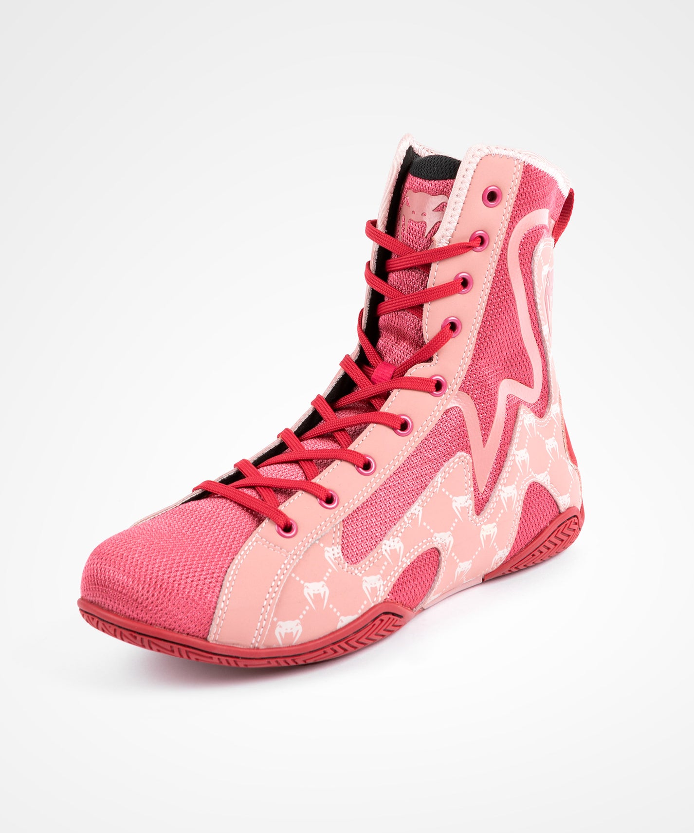 Venum Elite Boxing Shoes - Pink - Venum Asia