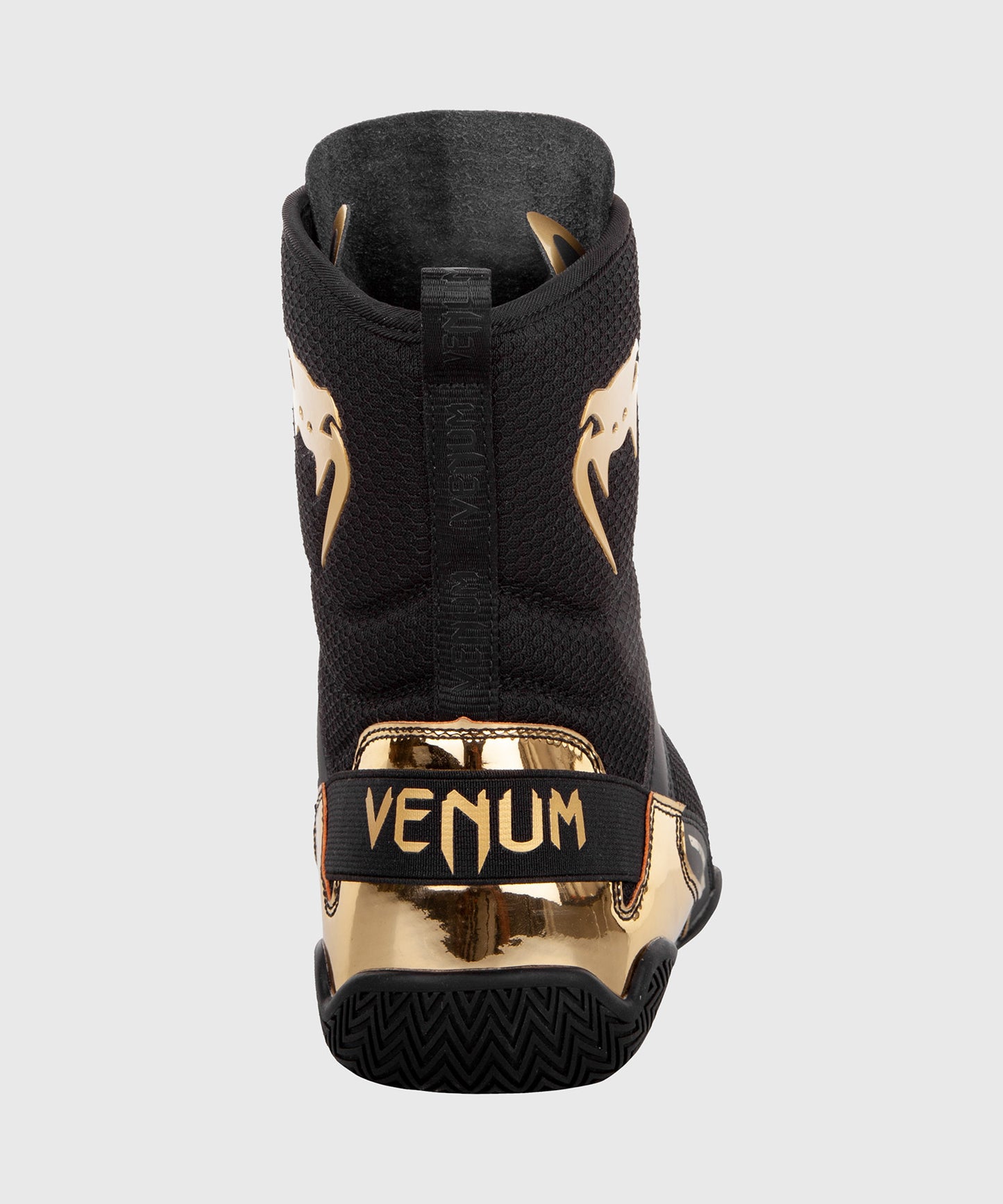 Venum Elite Boxing Shoes - Black/Gold - Venum Asia