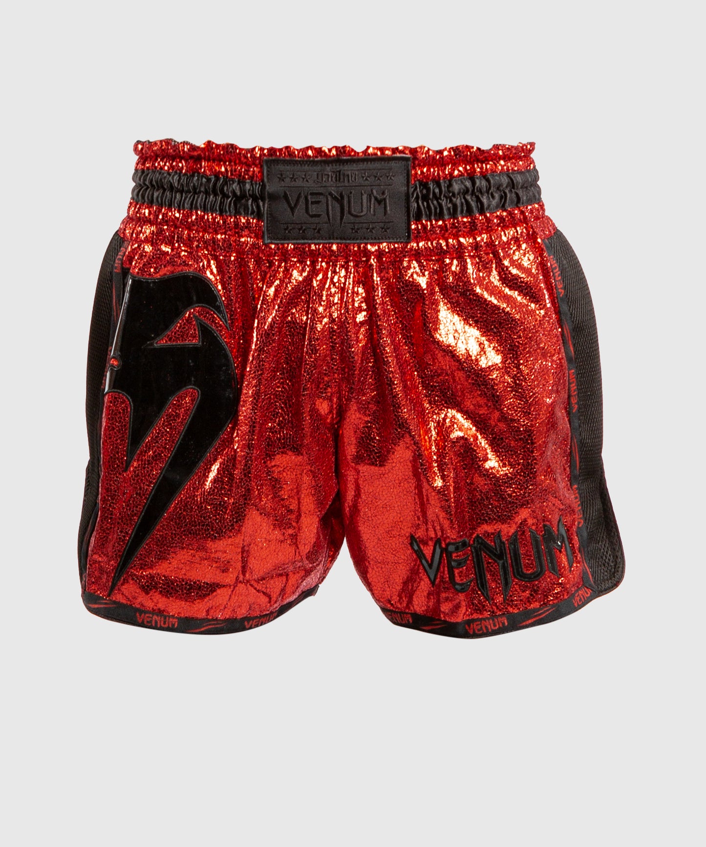 Venum Giant Foil Muay Thai Shorts - Red/Black - Venum Asia