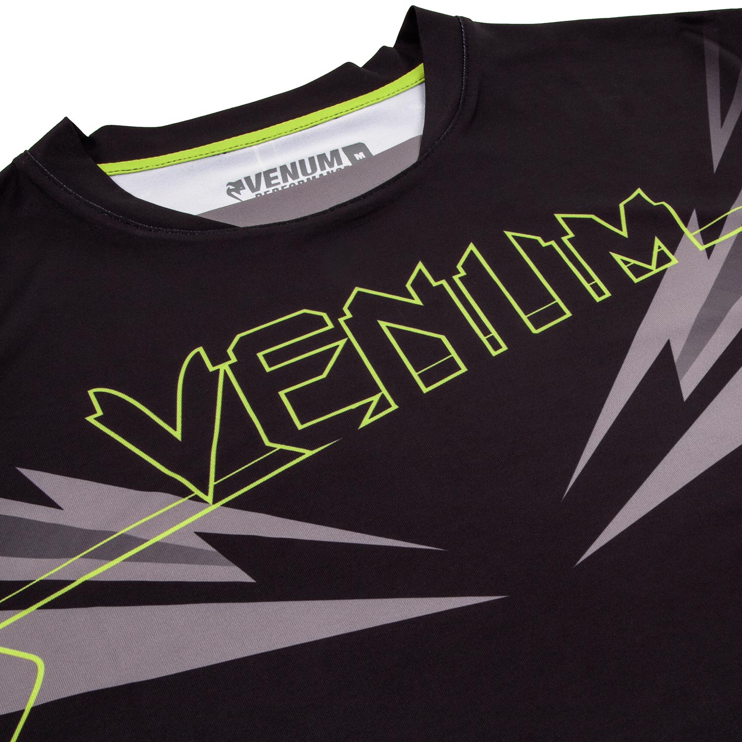 Venum Sharp 3.0 Dry Tech T-Shirt - Black/Grey - Venum Asia