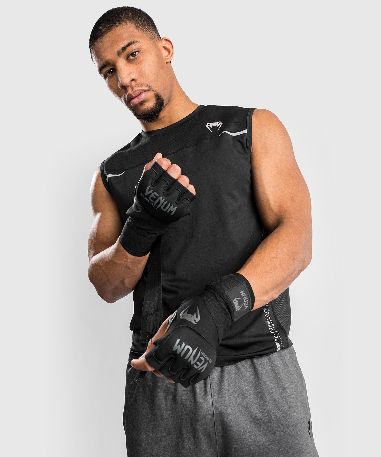 Venum Tempest 2.0 Dry tech Tank Top – Black/Grey - Venum Asia