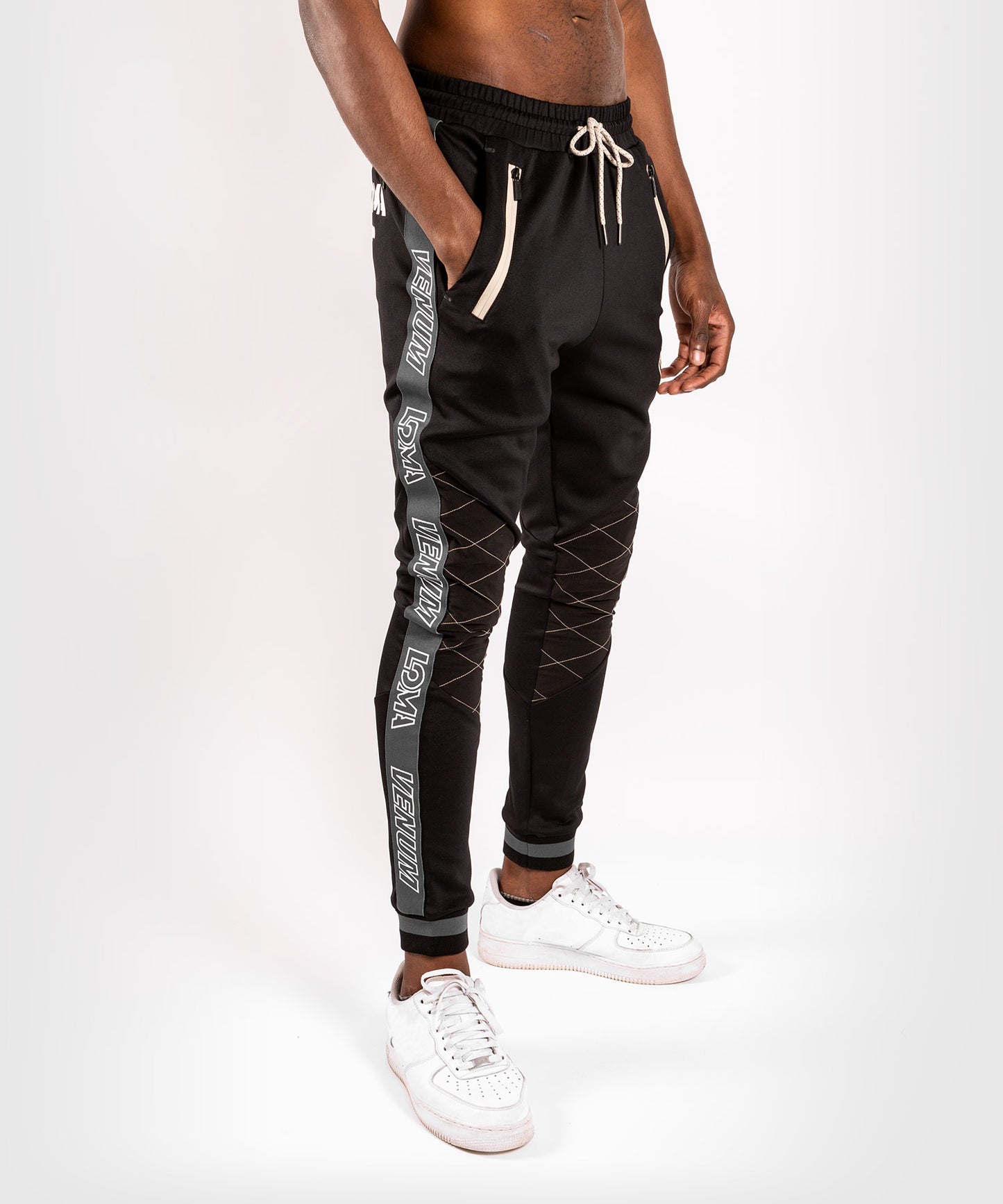Venum Arrow Loma Signature Collection Joggers - Black/White - Venum Asia