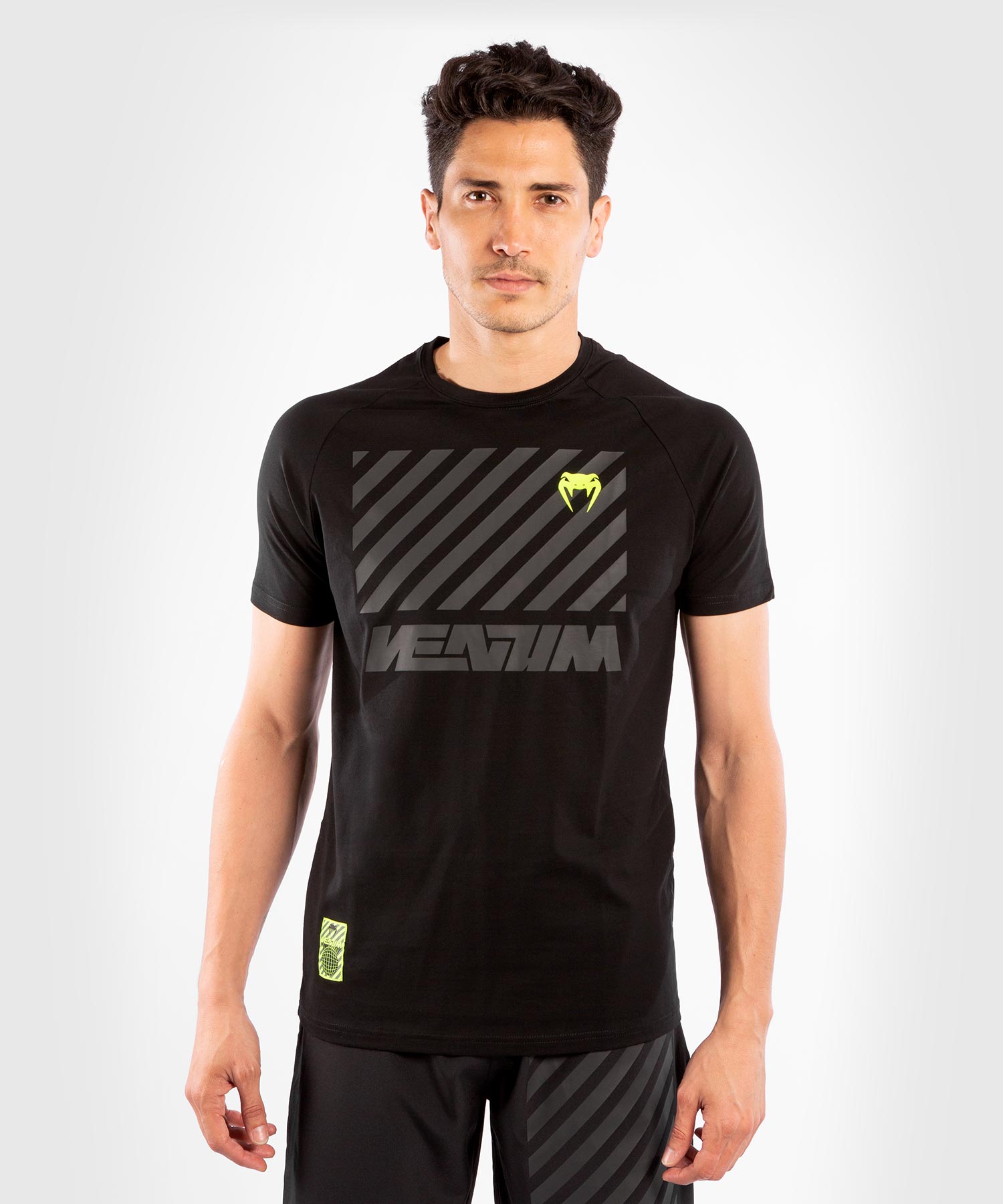 Venum Stripes T-shirt - Black - Venum Asia